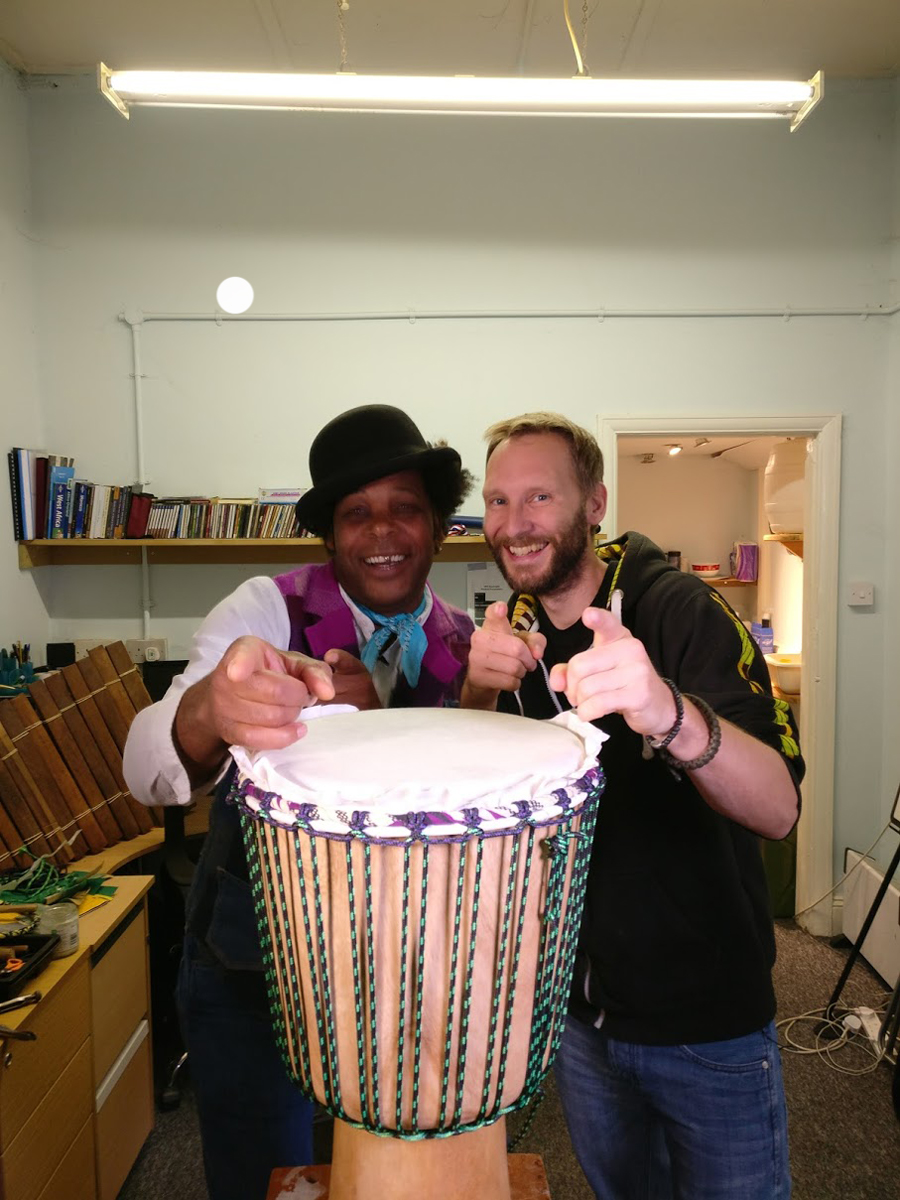 Drumroots on TV! Drum repair for Junk Rescue on CBeebies | DrumRoots
